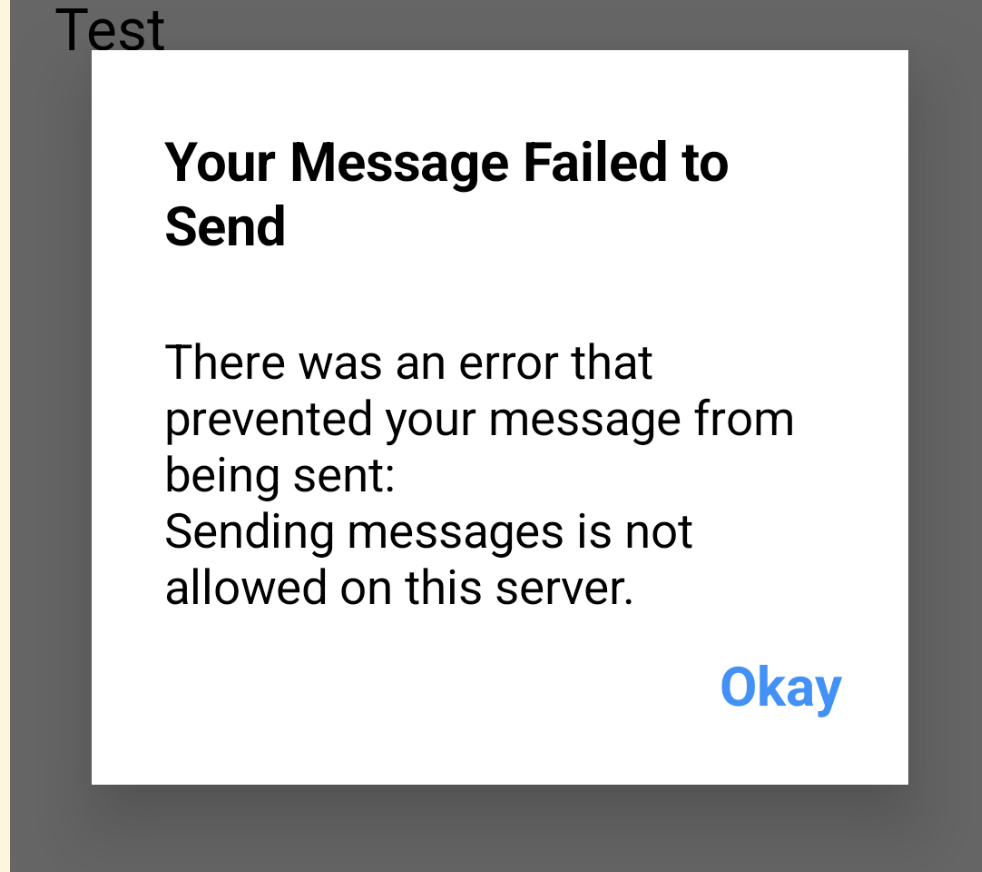 I Receive An Error When Sending Messages My Message S Are Stuck In The